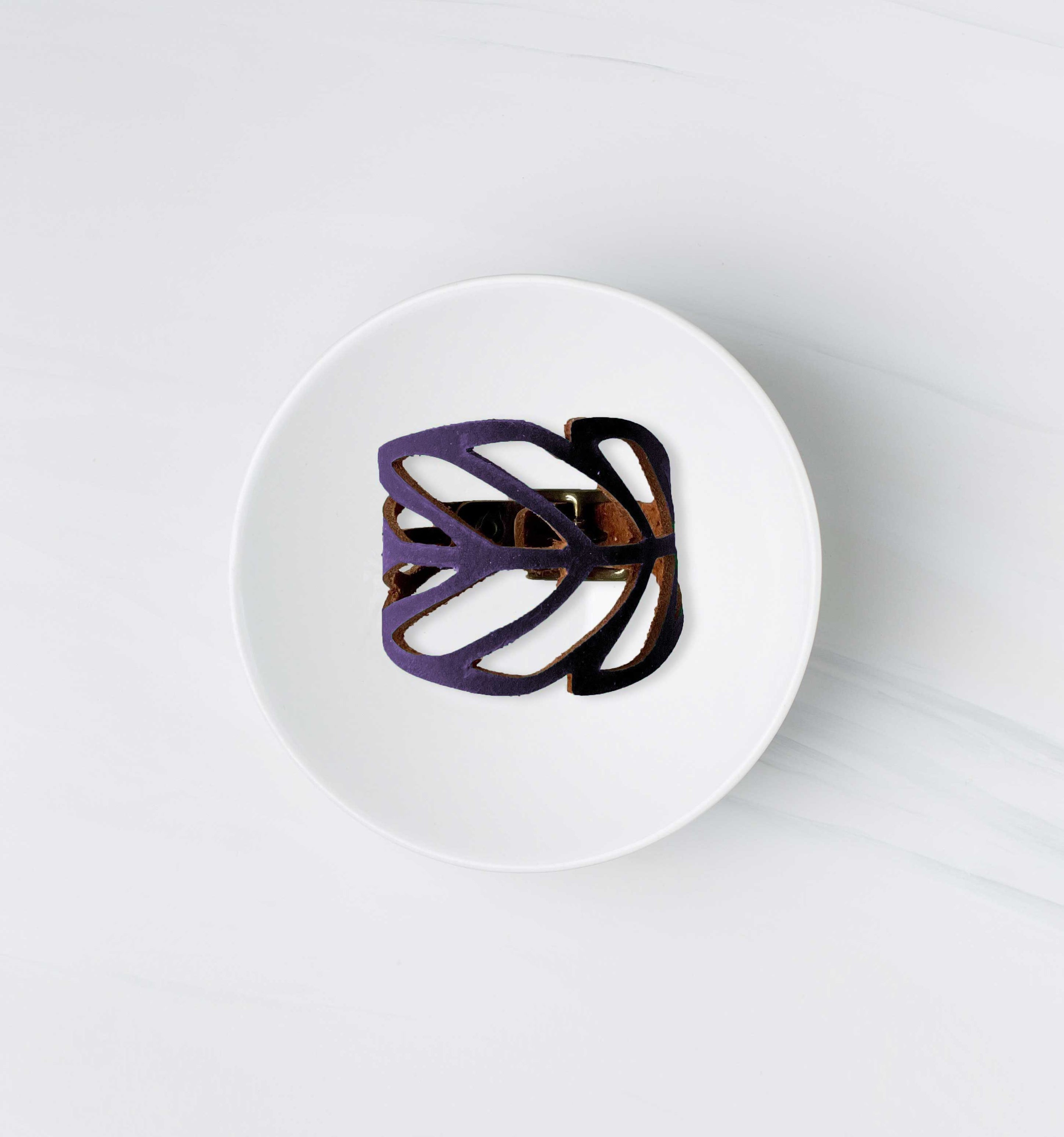 Leather Leaf Cuff by Cravn | Upcycled Leather Jewelry for Women – Cravn ...